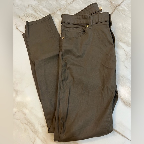 Zara | Pants & Jumpsuits | Zara Faux Leather Slim Fit Skinny Leg Pants ...